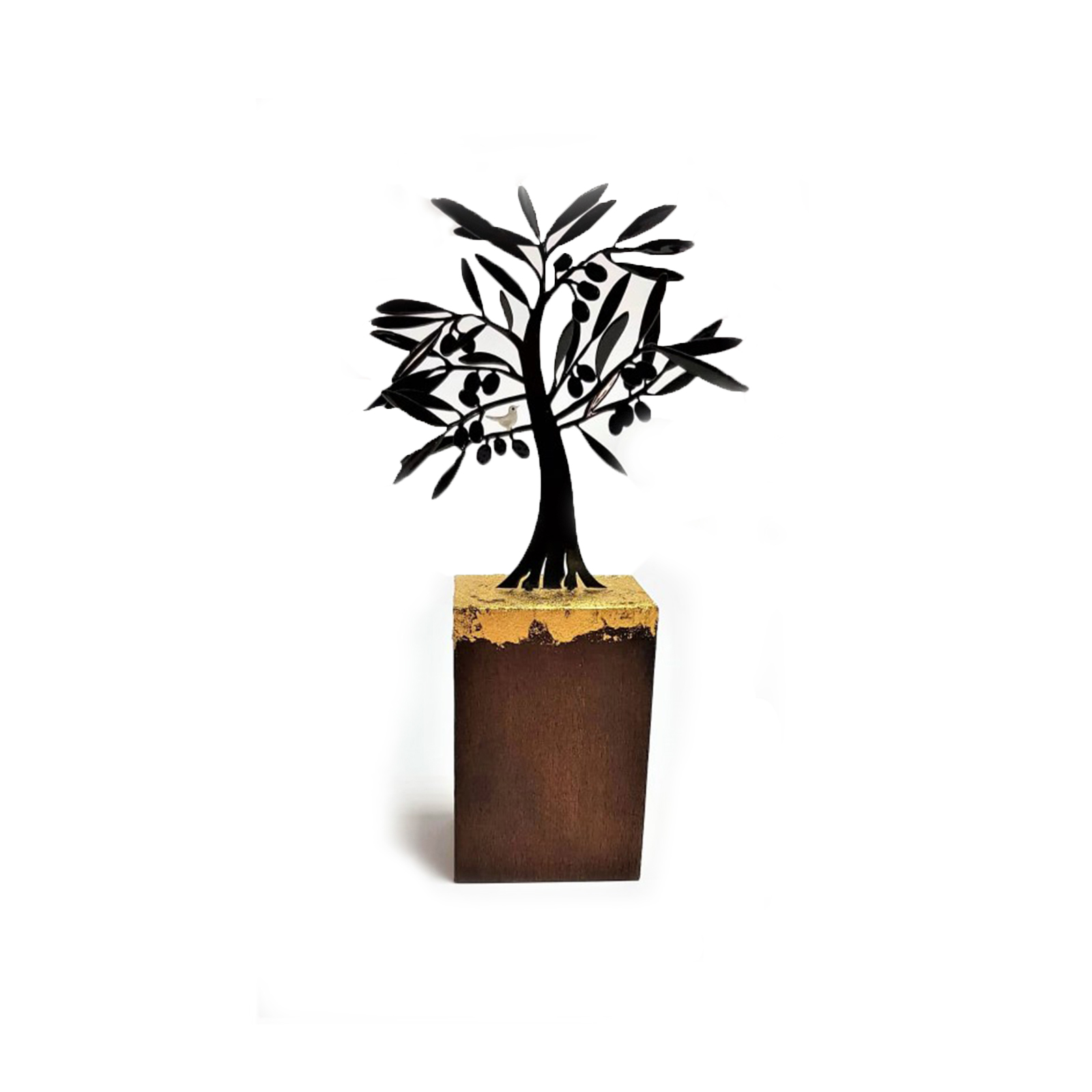 Metal Sculpture – Olive Tree – The SNFCC Store